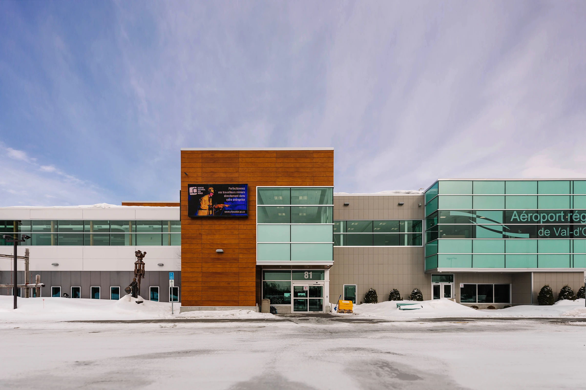 Expansion and renovation of the Val-d’Or regional airport – MLS Architectes